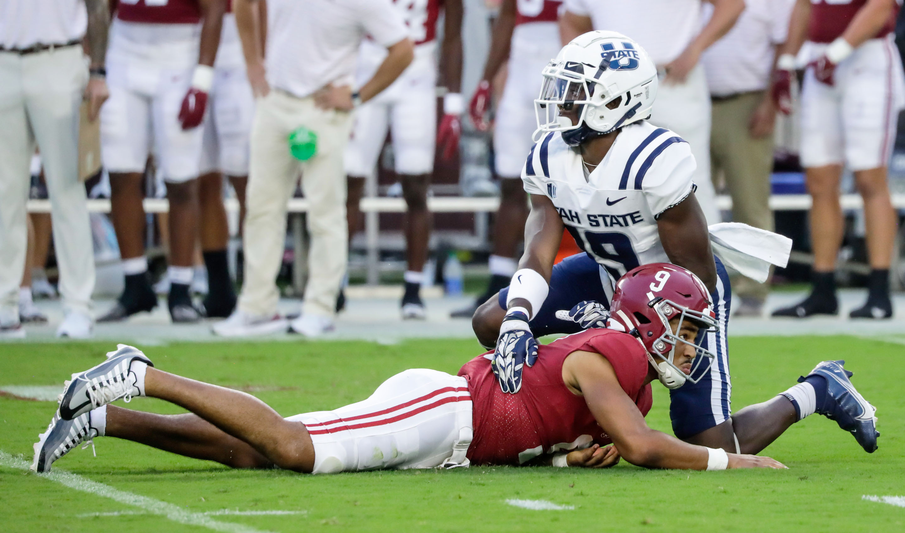 Ike Larsen of Utah State Thriving After Nearly Leaving Football Due To ...