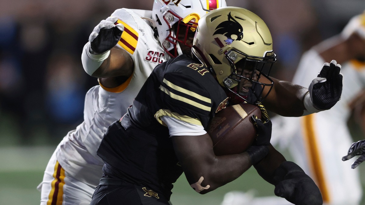 Texas State Bobcats Football RB Ismail Mahdi Has Become One of The Top ...