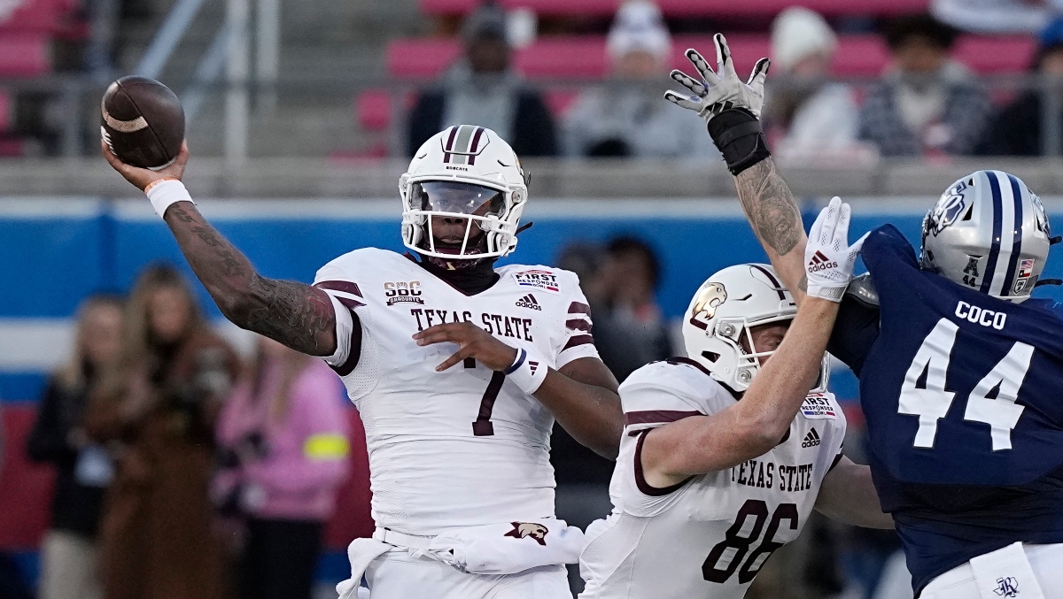Texas State Loses 2 Quality QBs In 8 Days - HERO Sports