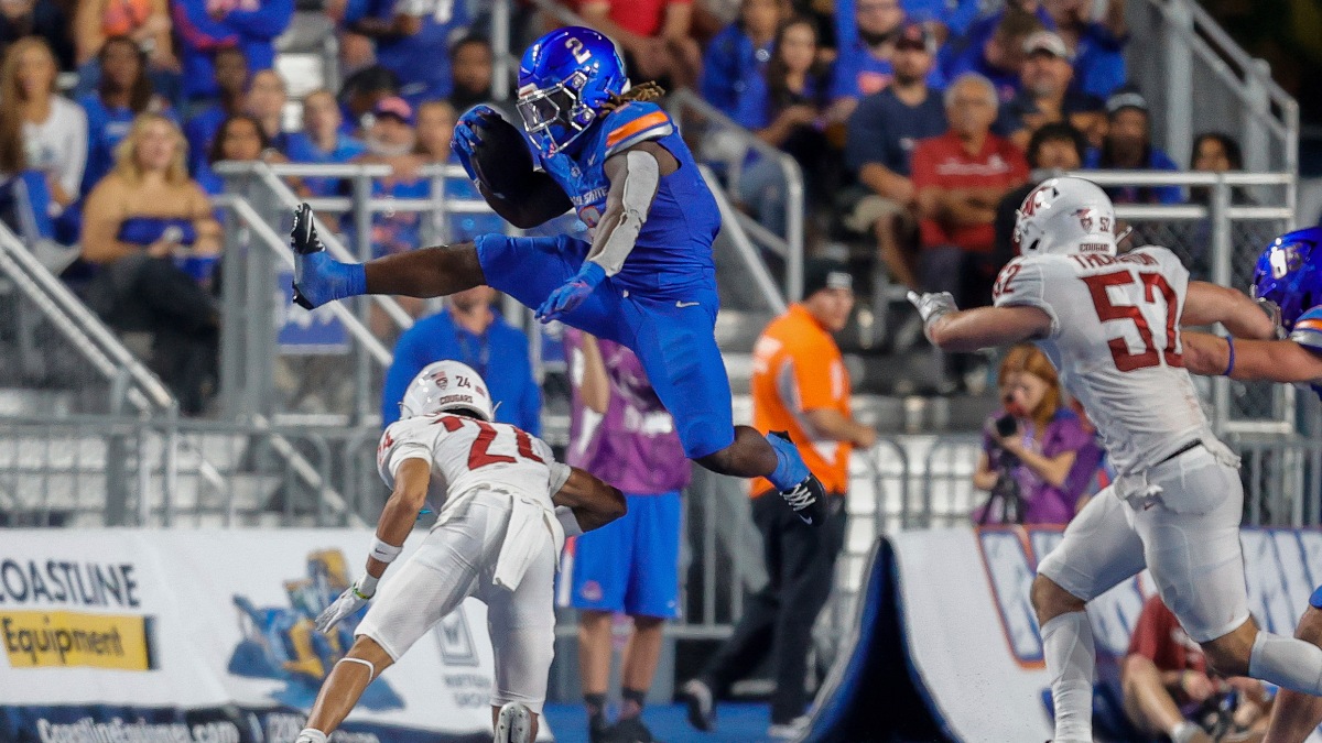 Boise State Football Star RB Ashton Jeanty’s Time At WR Helped Mold Him Into A Heisman Contender ...