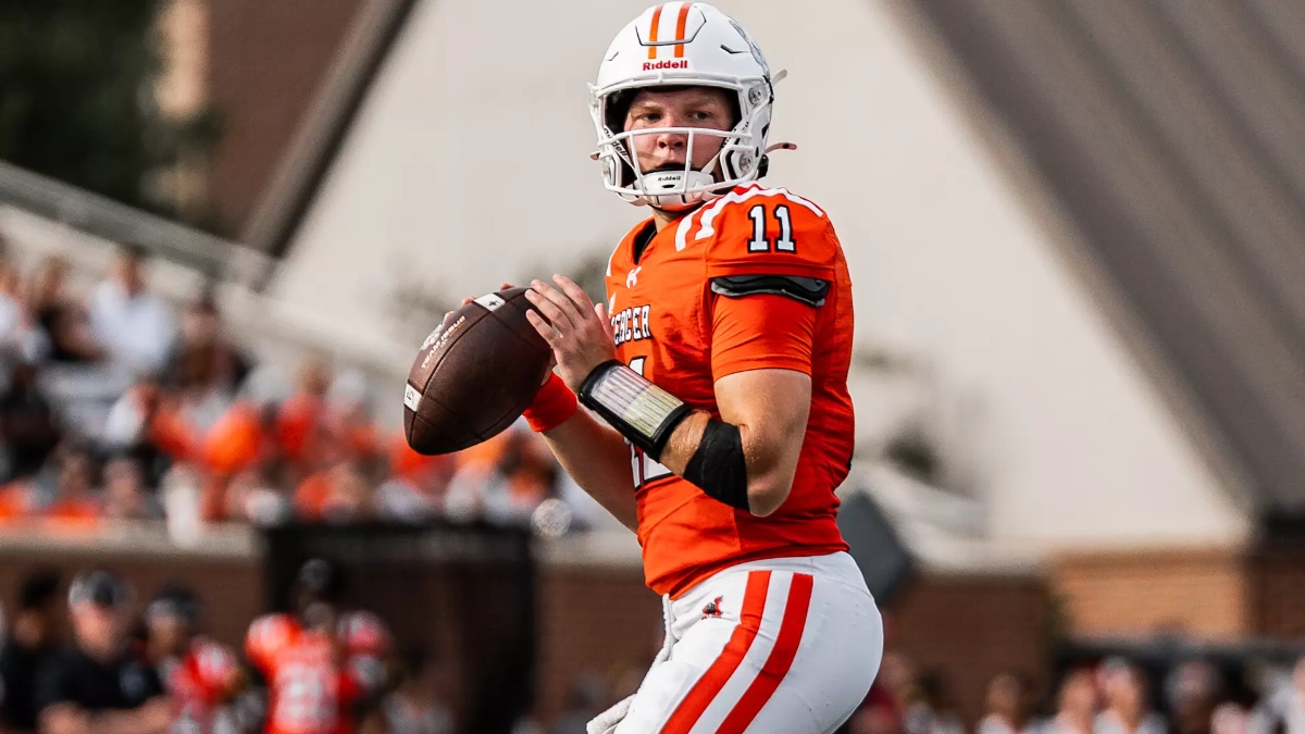 Mercer QB Braden Atkinson Wins Jerry Rice Award - HERO Sports