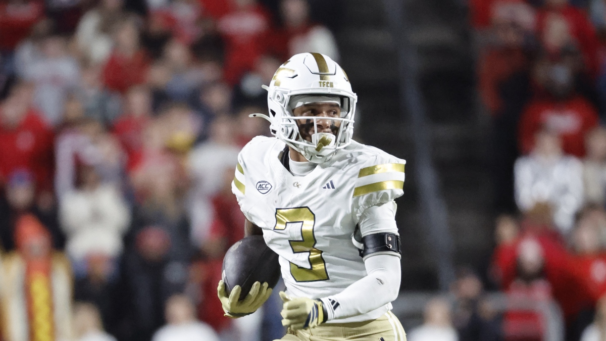 Eric Rivers NFL Draft Projection Lands Georgia Tech WR With The Falcons ...